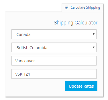 shipping-calculator - BIOM8
